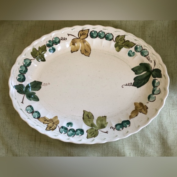 Metlox | Dining | Metlox Vineyard Pottery Platter | Poshmark
